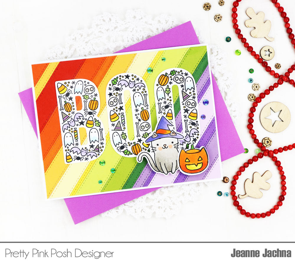 Boo Stamp Set – Pretty Pink Posh LLC