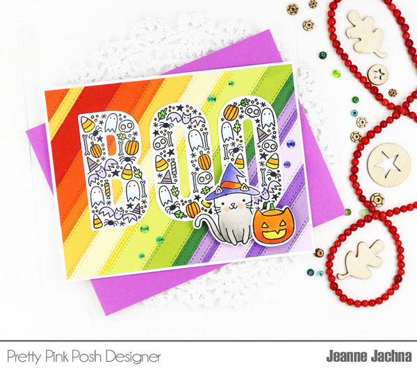 Boo Stamp Set – Pretty Pink Posh LLC