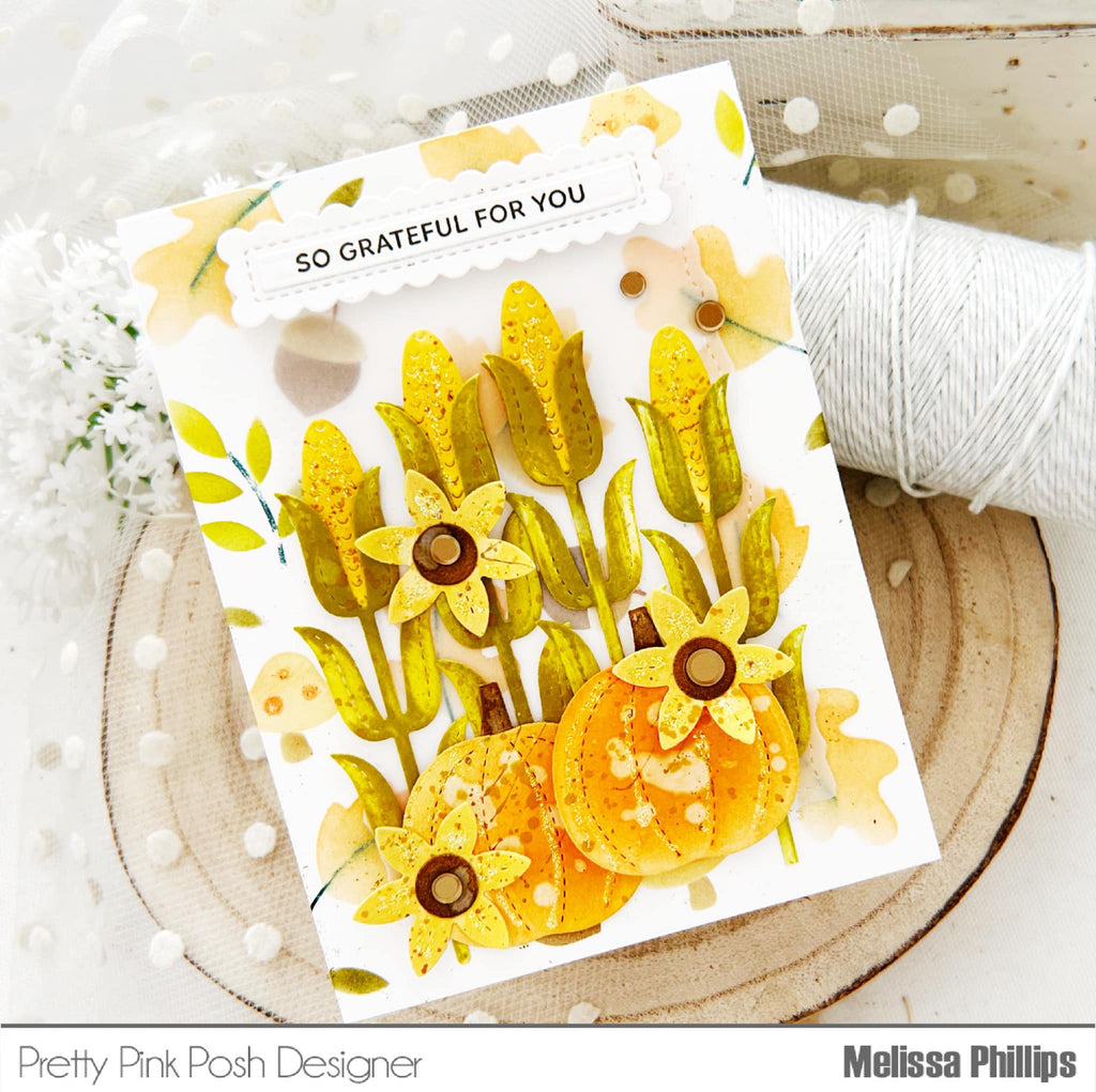 Fall Cornucopia Dies – Pretty Pink Posh LLC