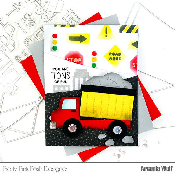 Layered Street Signs Stencils (2 Pack) – Pretty Pink Posh LLC