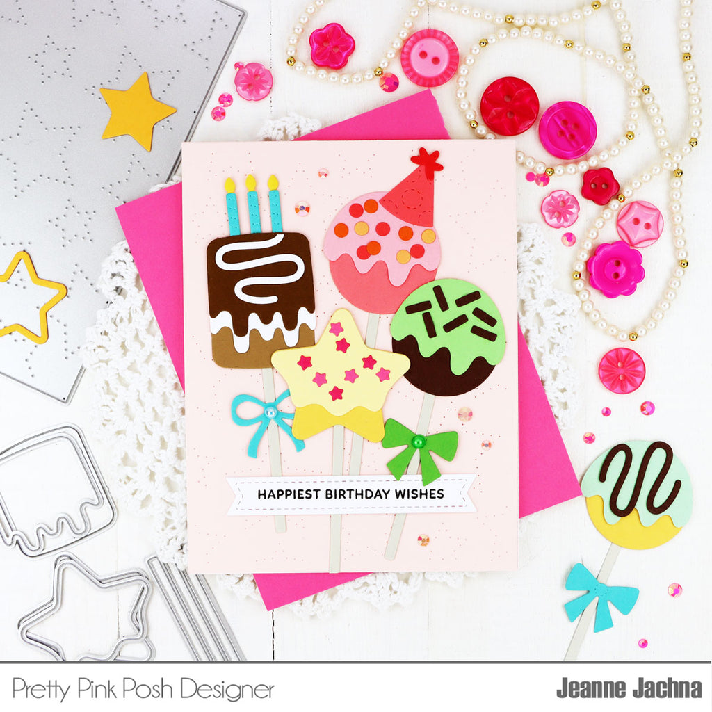 Birthday Cake Pops Dies – Pretty Pink Posh LLC