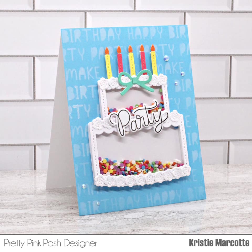 Cake Shaker Dies – Pretty Pink Posh LLC