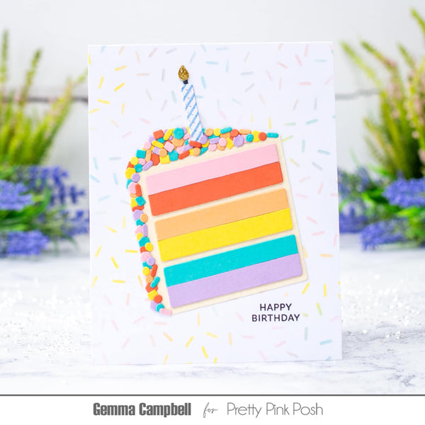 Cake Slice Shaker Dies – Pretty Pink Posh LLC