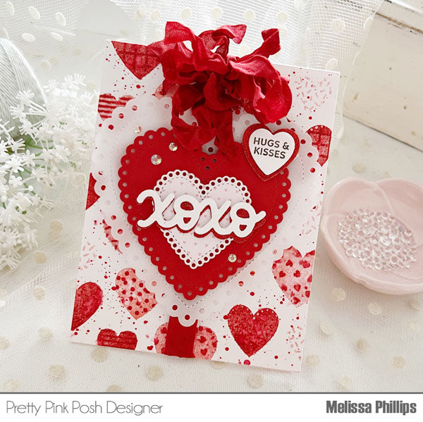 Decorative Hearts Stamp Set – Pretty Pink Posh LLC