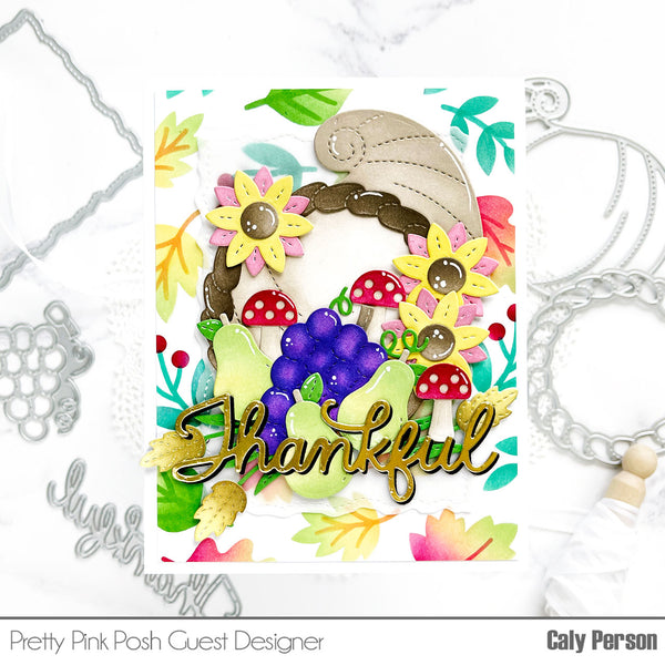 Fall Cornucopia Dies – Pretty Pink Posh LLC