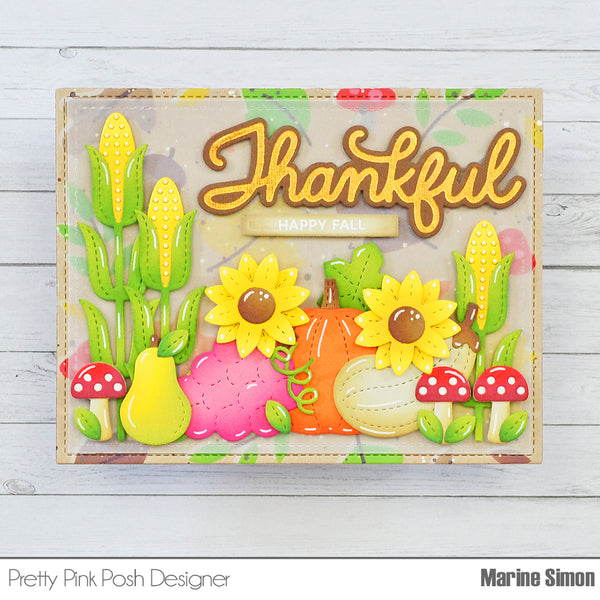 Fall Cornucopia Dies – Pretty Pink Posh LLC