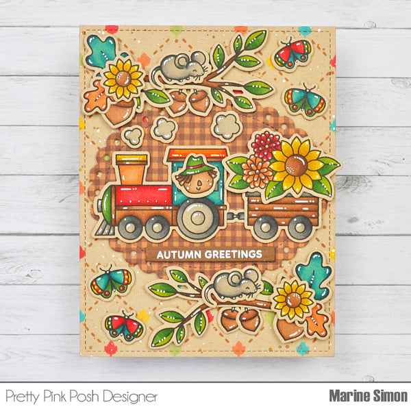 Fall Icons Stamp Set – Pretty Pink Posh LLC