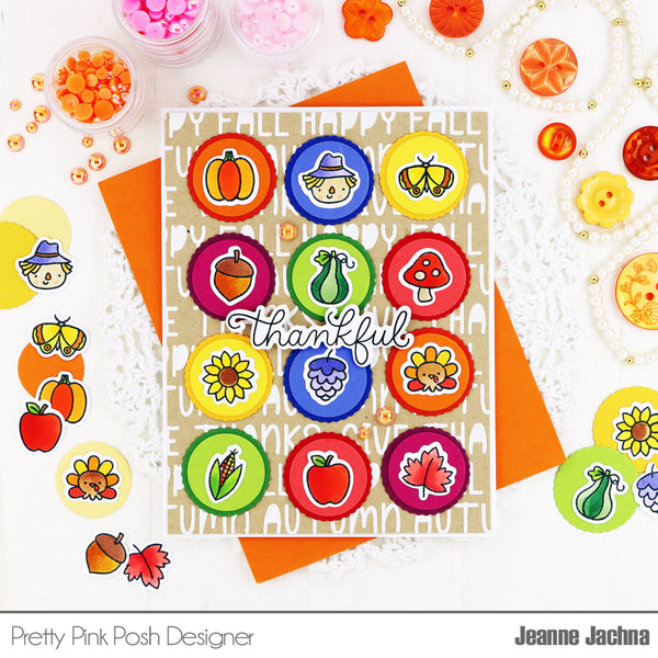 Fall Icons Coordinating Dies – Pretty Pink Posh LLC
