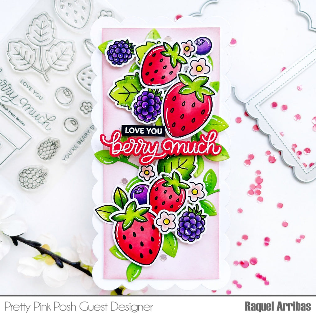 Fresh Berries Stamp Set – Pretty Pink Posh LLC