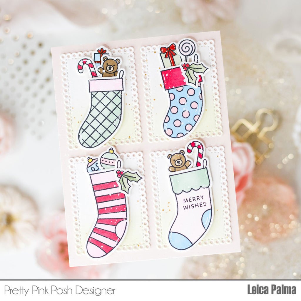 Holiday Stockings Stamp Set – Pretty Pink Posh LLC