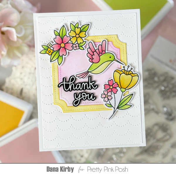 Simple Thanks Stamp Set – Pretty Pink Posh LLC