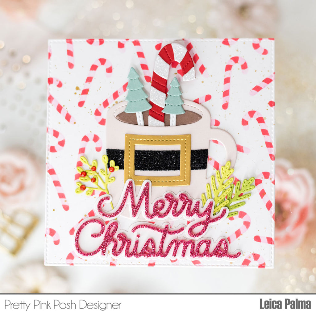 Layered Candy Canes Stencils (2 Pack) – Pretty Pink Posh LLC
