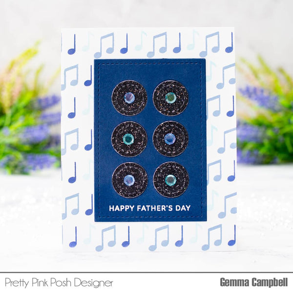 Layered Music Notes Stencils (3 Pack) – Pretty Pink Posh LLC