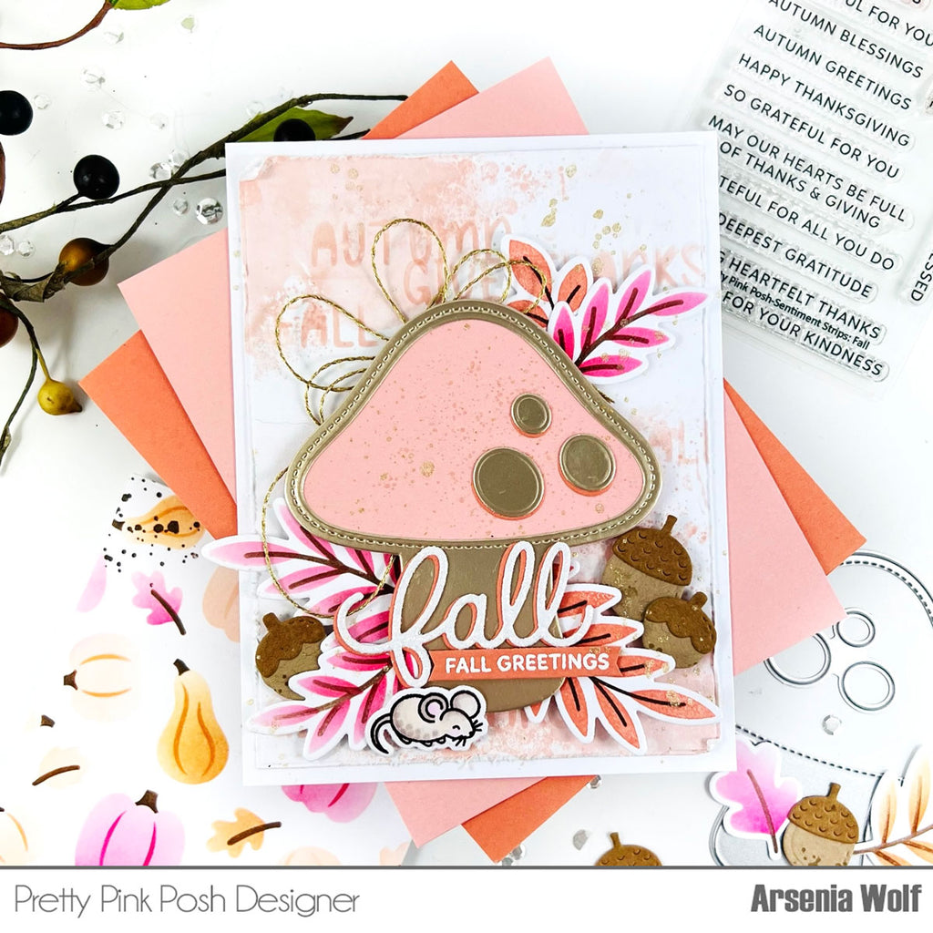 Fall Script Die – Pretty Pink Posh LLC