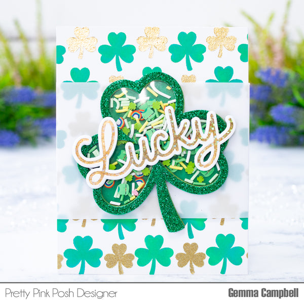 Layered Shamrocks Stencils (2 Pack) – Pretty Pink Posh LLC