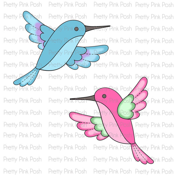 Stitched Hummingbirds Dies – Pretty Pink Posh LLC