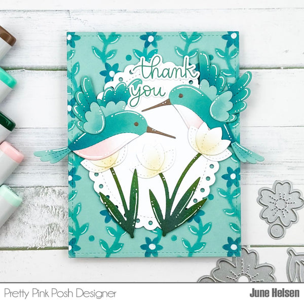 Stitched Hummingbirds Dies – Pretty Pink Posh LLC