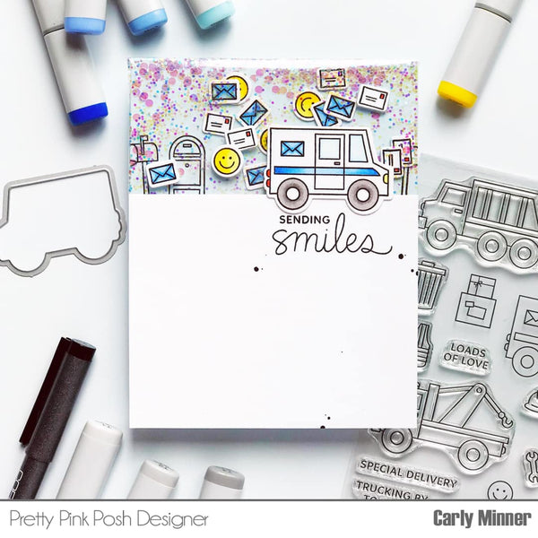 Utility Vehicles Stamp Set – Pretty Pink Posh LLC