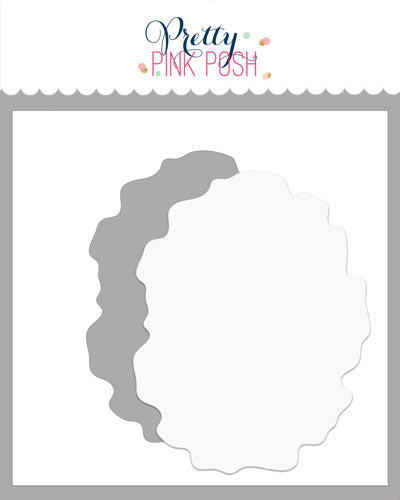 Watercolor Oval Mask Stencil – Pretty Pink Posh LLC