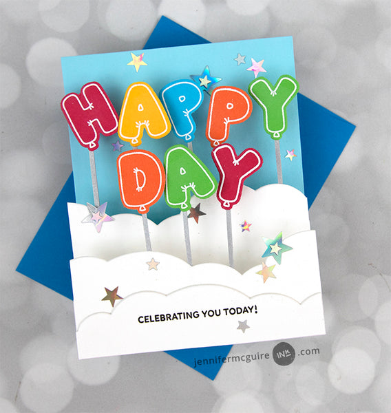 Balloon Alphabet Stamp Set – Pretty Pink Posh LLC