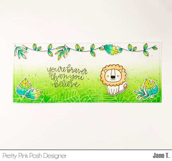 Simple Sayings: Brave Stamp Set – Pretty Pink Posh LLC