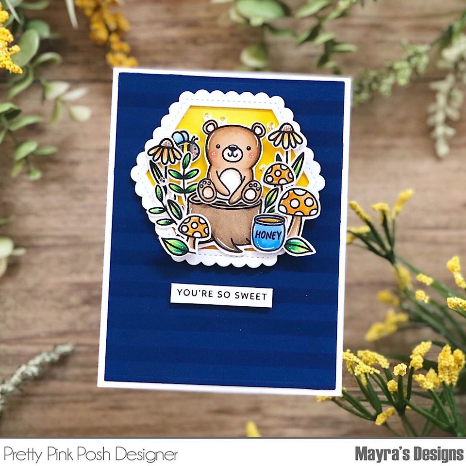 Bear Friends Stamp Set – Pretty Pink Posh LLC