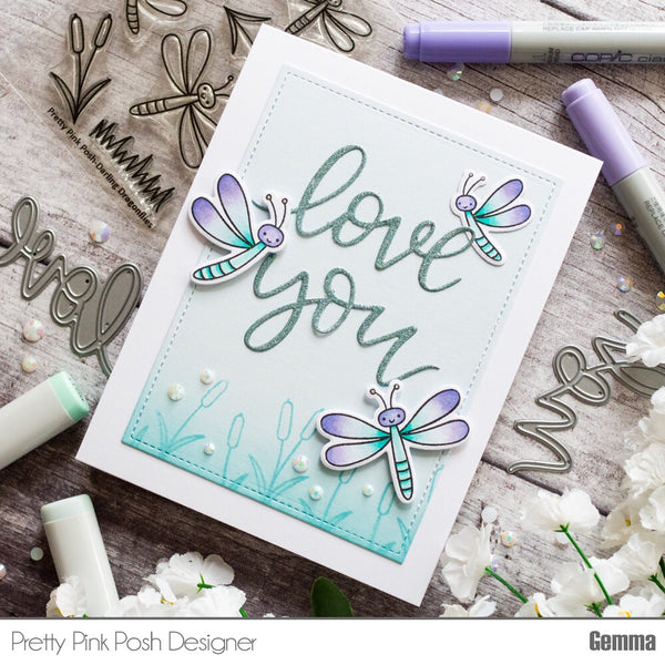 Love You Script – Pretty Pink Posh LLC