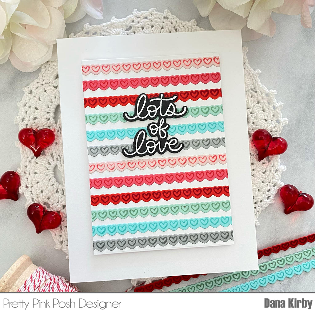 Love Borders Stamp Set – Pretty Pink Posh LLC