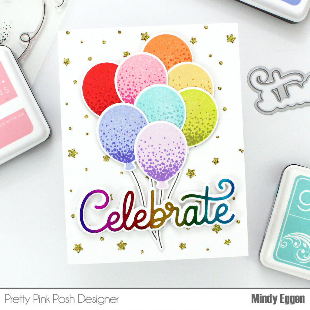 Birthday Balloons Stamp Set – Pretty Pink Posh LLC
