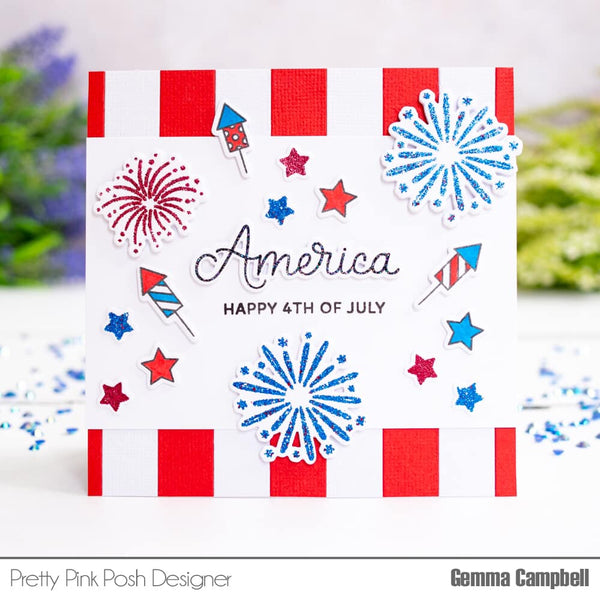 4th of July Stamp Set – Pretty Pink Posh LLC