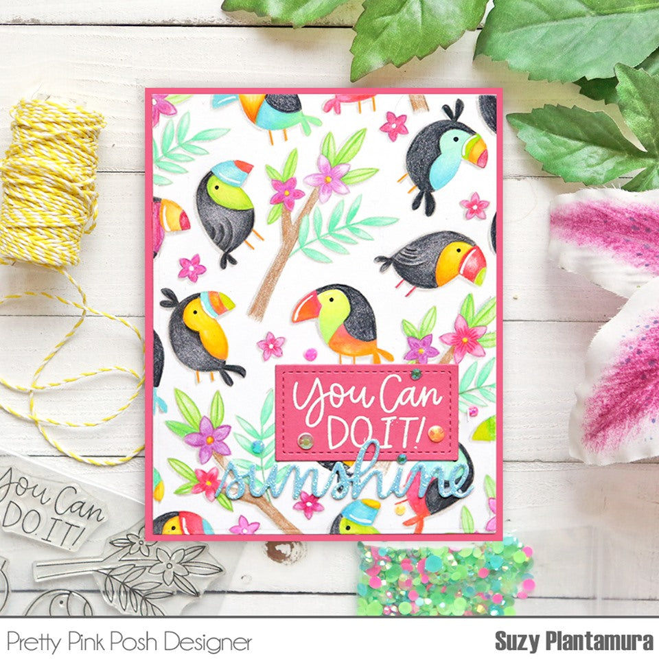 Tropical Toucans Stamp Set – Pretty Pink Posh LLC