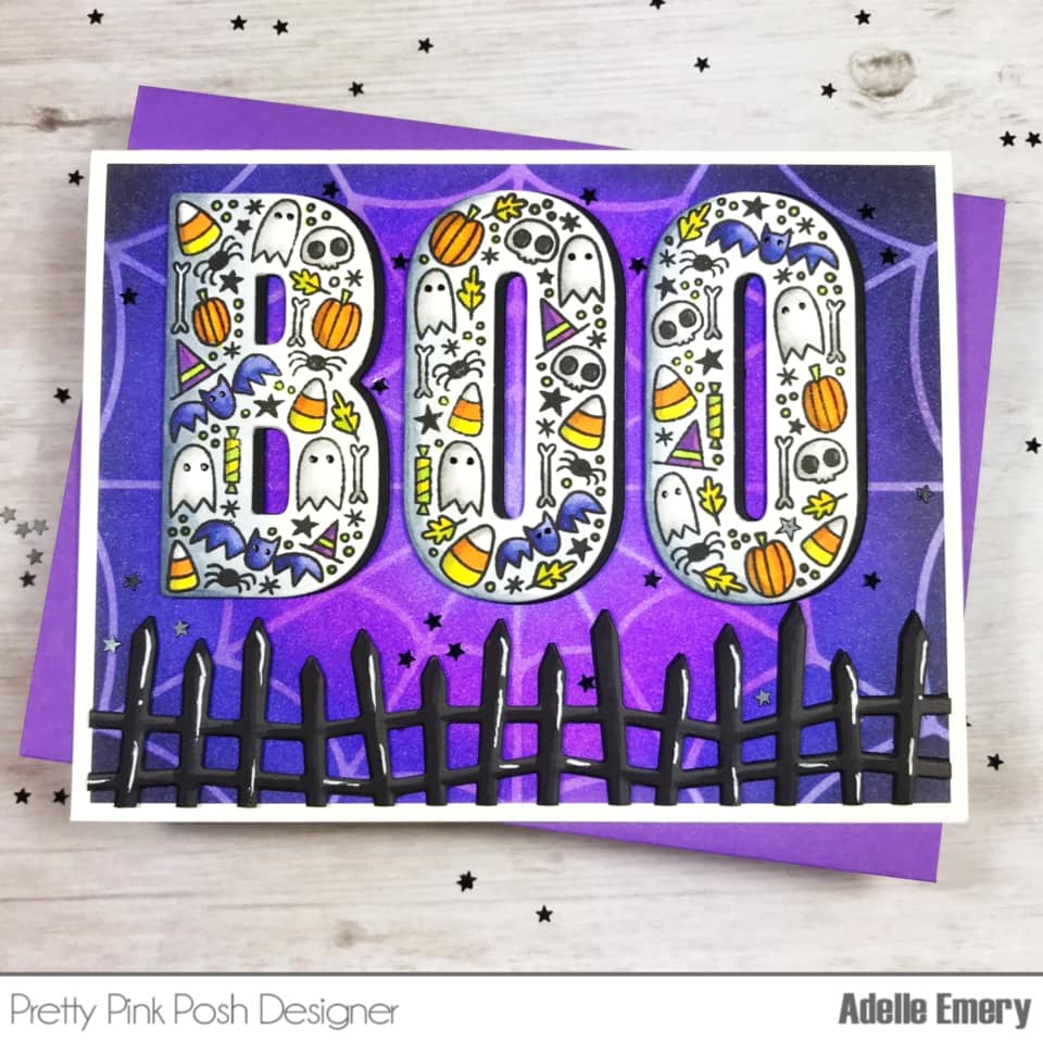 Boo Stamp Set – Pretty Pink Posh LLC
