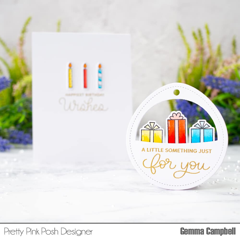 Birthday Sentiments Coordinating Dies – Pretty Pink Posh LLC