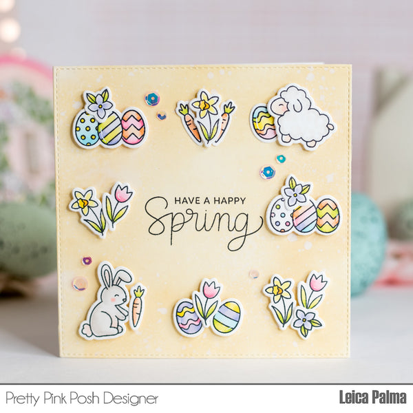 Easter Sentiments Stamp Set – Pretty Pink Posh LLC