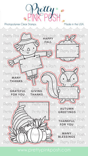 Fall Signs Stamp Set – Pretty Pink Posh LLC