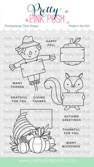 Fall Signs Stamp Set – Pretty Pink Posh LLC