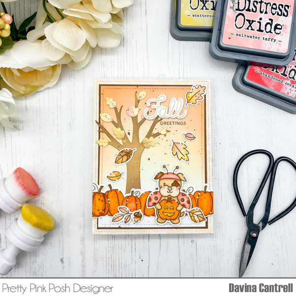Fall Borders Coordinating Dies – Pretty Pink Posh LLC
