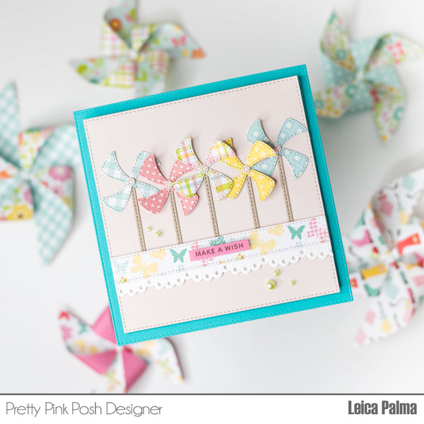 Flat Pinwheels Dies – Pretty Pink Posh LLC