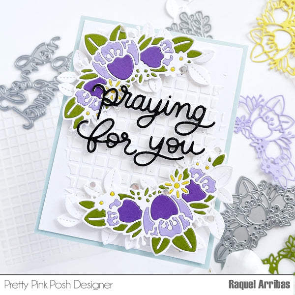 Praying for You Script Die – Pretty Pink Posh LLC