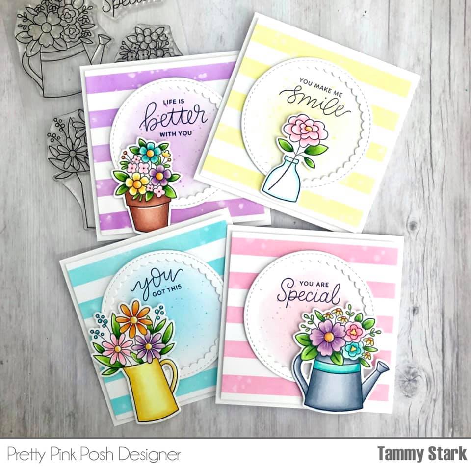 Flower Bouquets Stamp Set – Pretty Pink Posh LLC