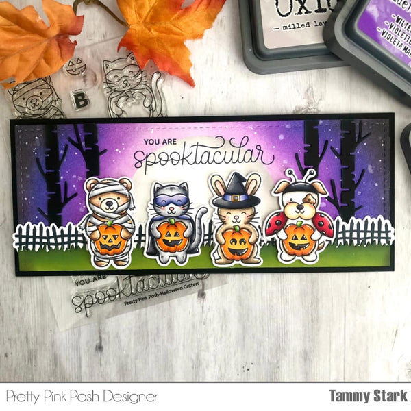 Halloween Borders Stamp Set – Pretty Pink Posh LLC