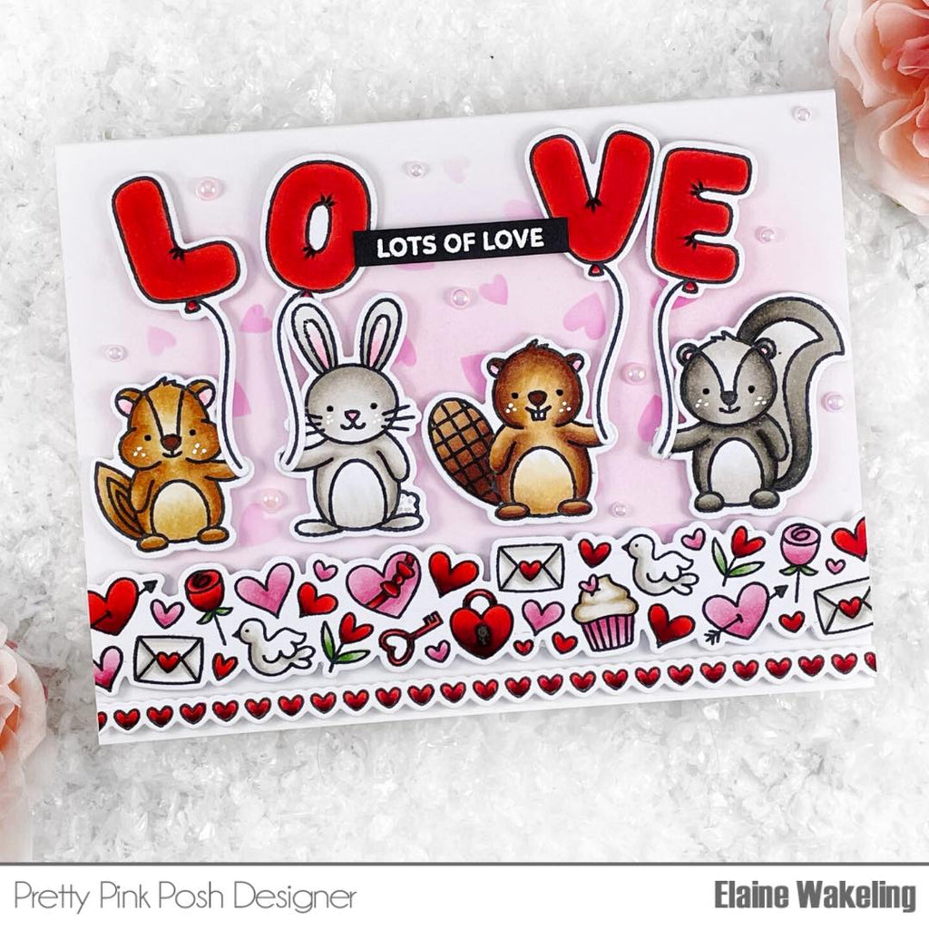 Love Borders Stamp Set – Pretty Pink Posh LLC