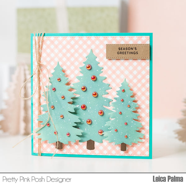 Pine Trees Dies – Pretty Pink Posh LLC