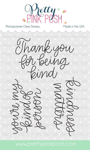 Simple Sayings: Kind – Pretty Pink Posh LLC