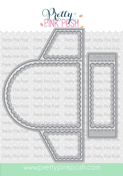 Scallop Box Card Dies – Pretty Pink Posh LLC