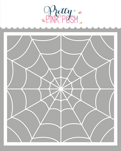 Spider Web Stencil – Pretty Pink Posh LLC