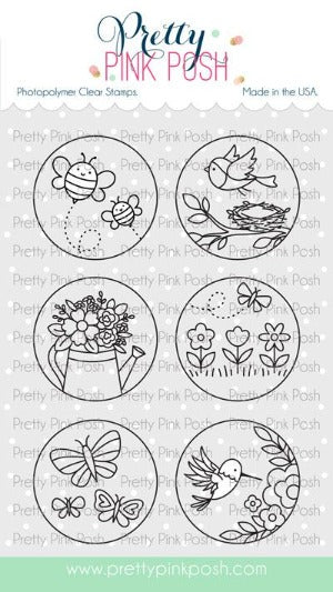 Spring Circles Stamp Set – Pretty Pink Posh LLC
