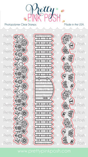 Spring Borders Stamp Set – Pretty Pink Posh LLC