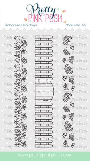 Spring Borders Stamp Set – Pretty Pink Posh LLC