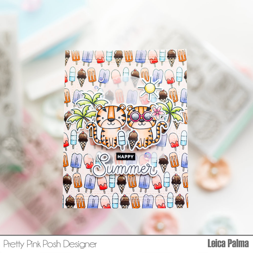 Summer Borders Stamp Set – Pretty Pink Posh LLC